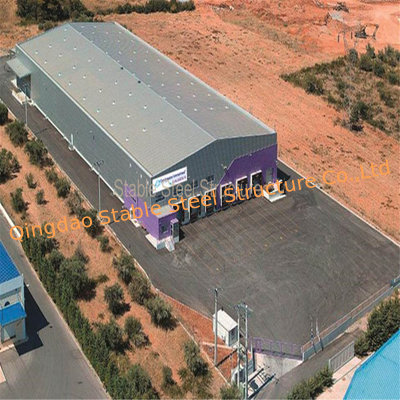 Pre Engineered Steel Frame Workshop with SGS Certificate supplier