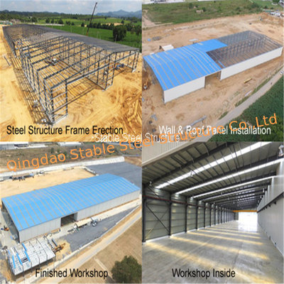 Prefabricated Light Steel Structure Warehouse for Storage from professional supplier supplier