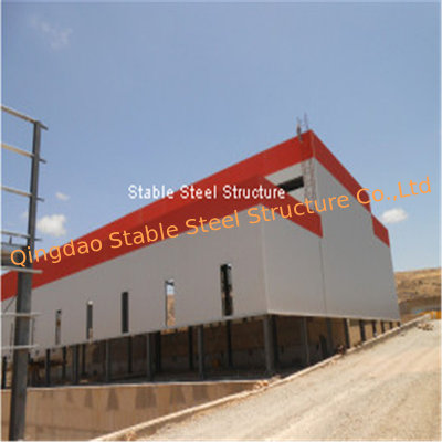 Libya Prefab Steel Structural Warehouse with Corrosion Protection supplier