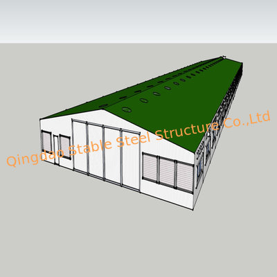 Popular Model Prefabricated Light Steel Structure Warehouse with Nice Quality supplier