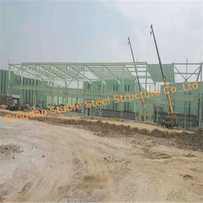 Easy to Build Prefabricated Light Steel Structure Warehouse Pole Building supplier