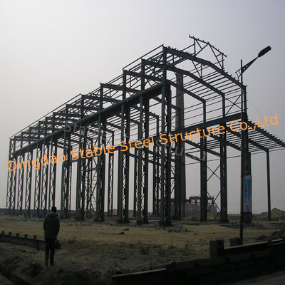 Large Span Steel Frame Buildings with Strong Corrosion Resistance supplier