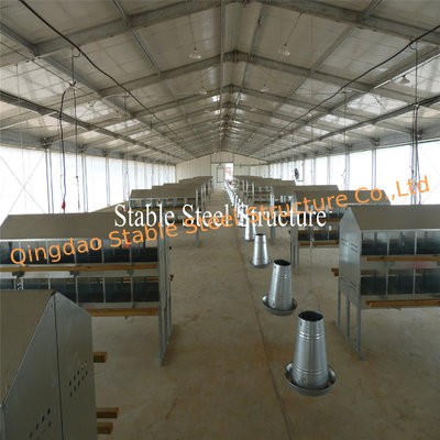 Fine Price Prefabricated Steel Poultry Farm Chicken with best design supplier