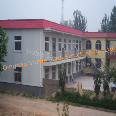 Beautiful modern Steel Structure Office Building with Large Space supplier