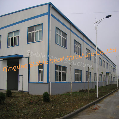 Environmental Light Steel Structure Prefab Warehouse with Office Room supplier