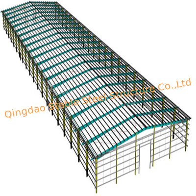 Large Span Steel Frame Buildings with Strong Corrosion Resistance supplier