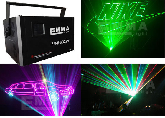 Sound Activated Professional Laser Light Equipment / Party Laser Lights