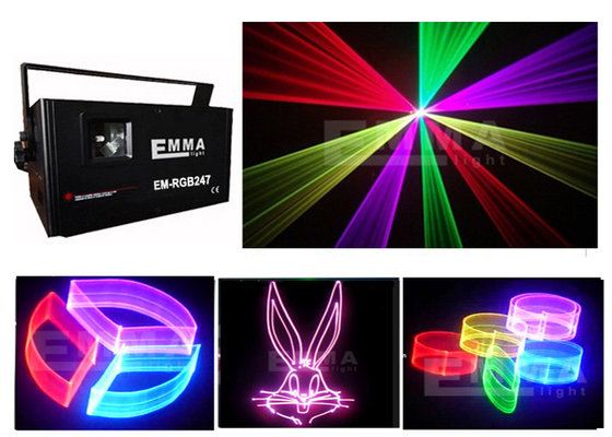 1.5W RGB Laser 3d Party Light ,  Disco Laser Light With SD Card