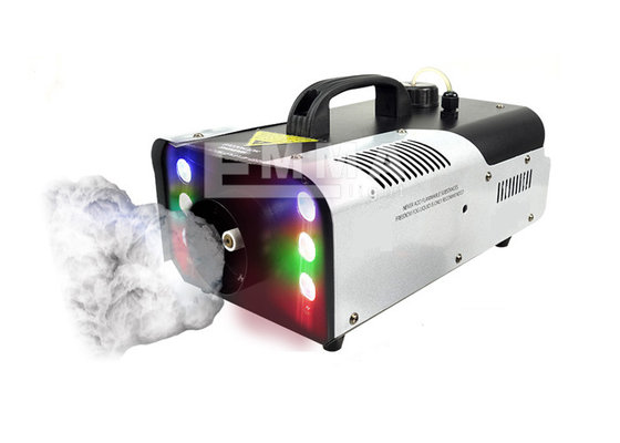 900W Smoke Fog Machine With Multi Point Red Green Blue LED Lights Freedom