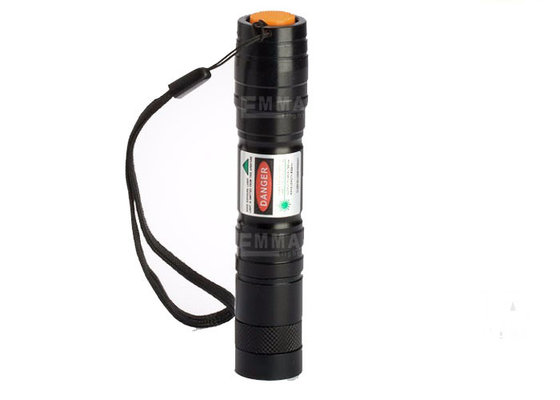 Handheld Flashlight Green  Laser Light , Sound Activated Laser Lights 100Mw 532Nm Business Person / Conference Speaker