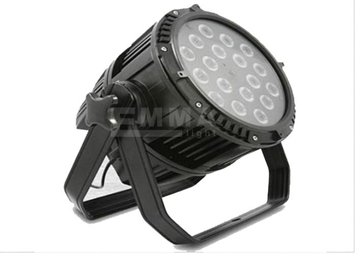 Rgb Outdoor Led Par Lights 18pcs 10w 4 In 1 , Waterproof Church Stage Lighting