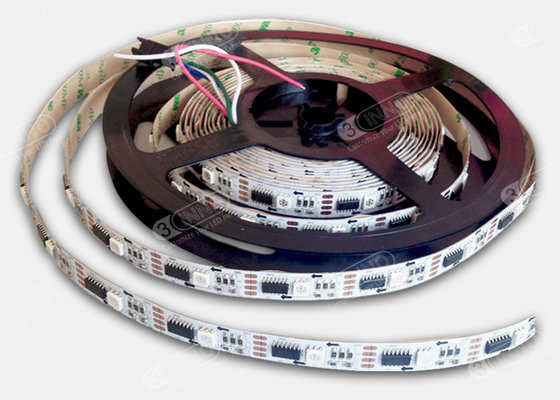 Dimmable WS2801 RGB Ribbon Light DC12V IP65 Rope Light For Holiday Decoration