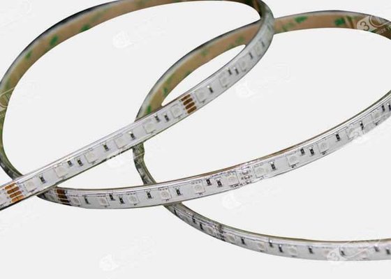 Weatherproof 12V LED Lighting 300Pcs Epistar RGB Dimmable Rope