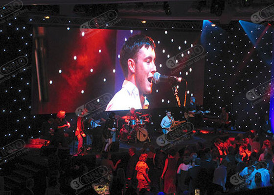 Indoor Stage LED Screens Aluminum Cabinet Black LED P5 12Bit RGB High Grayscale