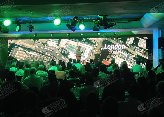 P6 Indoor Rental LED Screen 12Bit Lightweight Aluminum Panel With Rear Service