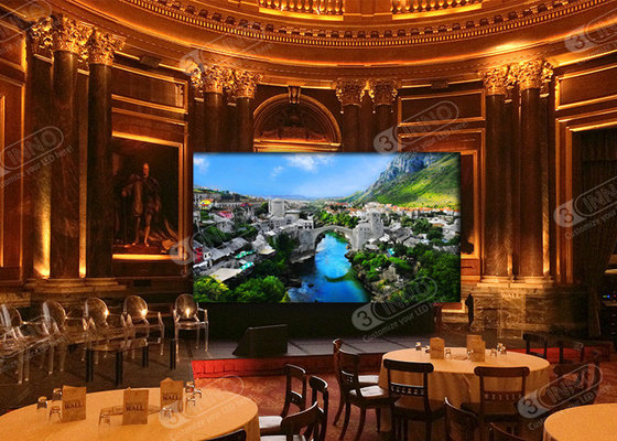 High Grayscale Aluminum RGB LED Tile P10 Rental LED Screen For Indoor