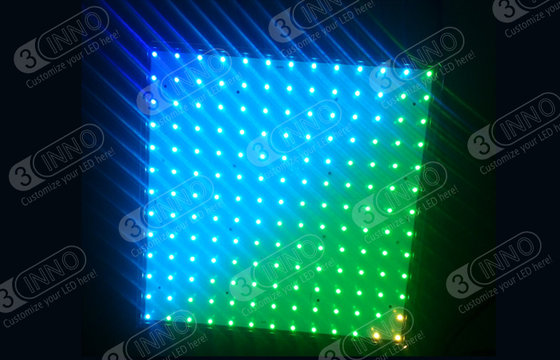 Square Indoor RGB DMX LED Panel IP40 36 LEDs Interior Decoration