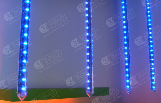 RGB IP65 24 Pixel 1.5M DMX LED Lights 3D Vertical Tubes For Concert / Theater