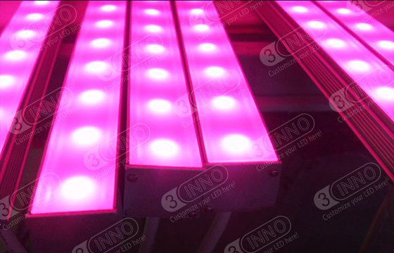 Programmable DMX LED Lights 12V 12W 48 Channels LED DMX Bar With Black Housing