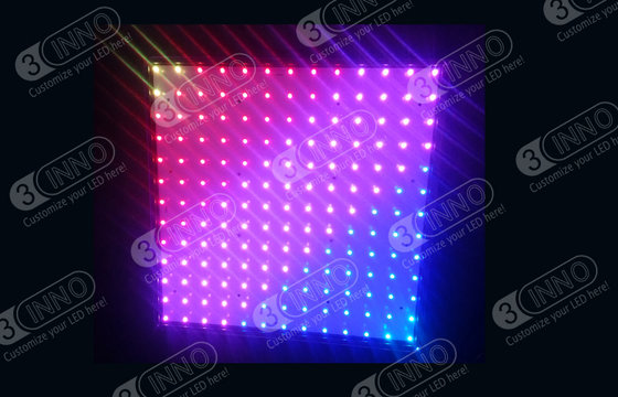 Non Waterproof LED Decorative light DMX RGB Panel 3 Channels