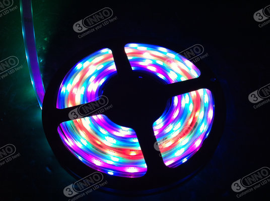 IP65 Full Color DMX512 LED Strip IP65 DC 12V LED Ribbon Lights For Club / Bar