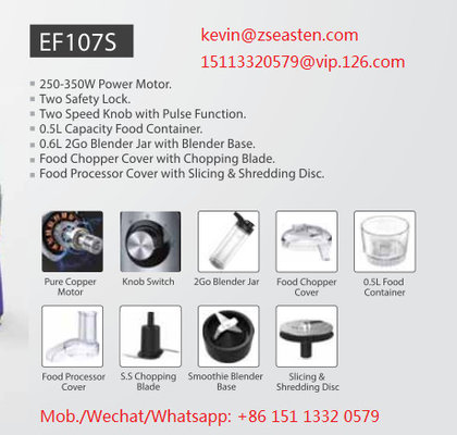 Easten Electric Mini Chopper 350W/ Mini Food Chopper With Sports Blender Cup/ Food Processor of Meat Mincer