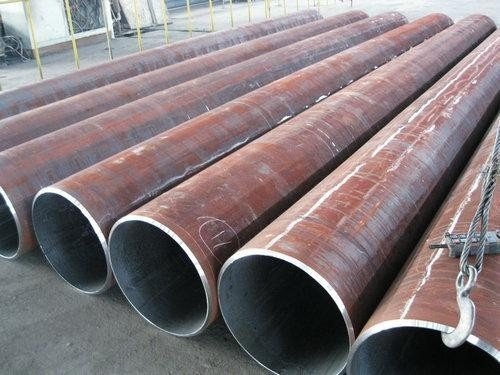 Round Welded LSAW Steel Pipe , Longitudinal Submerged Arc Welding Pipe 60mm - 3500mm