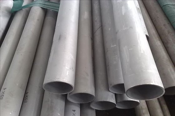 Round 50mm Stainless Steel Seamless Pipe / Seamless Hydraulic Tube