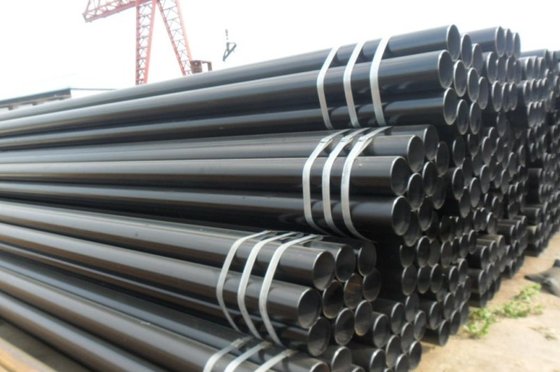 Round Hot Galvanized Carbon Steel Seamless Boiler Tubes , OD 12mm - 530mm