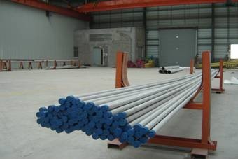 Astm A312 320mm Stainless Steel Seamless Pipe / Seamless Round Tube 6 Meters
