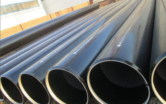 Hydraulic Fluid Round LSAW Pipes SCHX52 Welded Steel Pipe 6.35 ~ 50mm