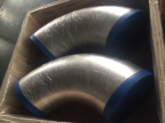 Butt Weld Stainless Steel Tube Fittings And Flanges Sand Blast Sch5S - Sch160