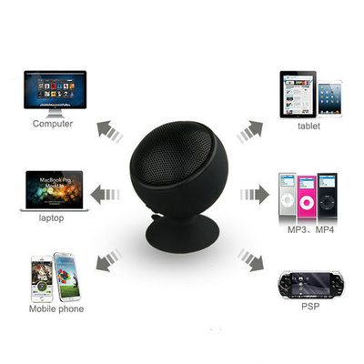1.0 채널 iPhone 블루투스 작은 파란/주황색 스피커 V3.0 HFP A2DP AVRCP