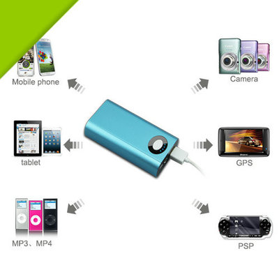 7800MAH는 PSP/GPS/셀룰라 전화를 위한 휴대용 USB 힘 은행을 방수 처리합니다