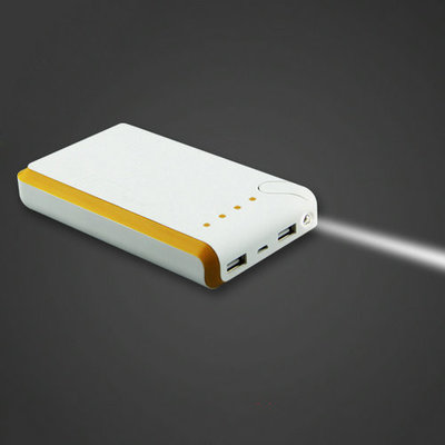15000MAH 고성능 이동 전화를 위한 휴대용 USB 힘 은행 125*75*23mm
