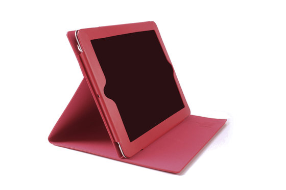 대를 가진 손가락으로 튀김 PU 가죽 iPad 상자, 소녀를 위한 Silm 우아한 정제 방어적인 상자를 방수 처리하십시오