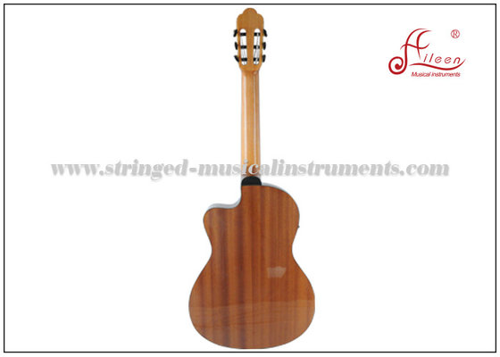 Cutaway Classical Nylon String Guitar With Sapele Plywood Rosewood Material