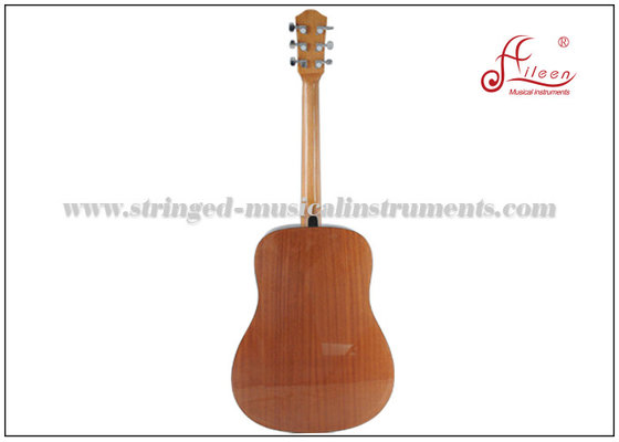 Spruce Plywood Sapele Wood Guitar , 41 inch Acoustic Guitar ISO9001 / CQM / TUV