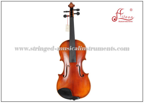 Antique Advanced Student Violin With Golden Brown Oil Varnish Wood Material