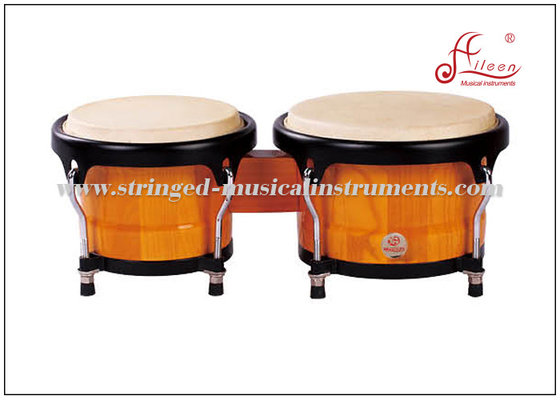 Latin Percussion Instruments , White toon wood Black Powder Coated African Bongo Drum