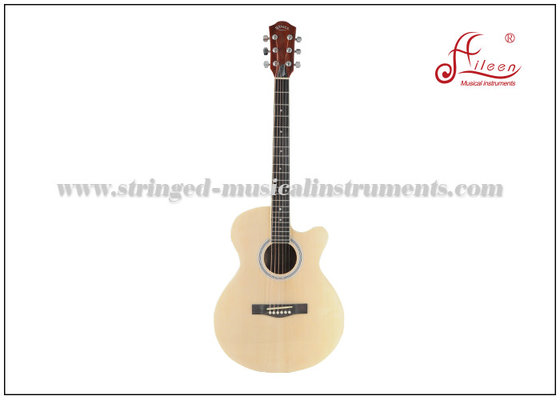 Cutaway Spruce Plywood Araucaria Rosewood 40&quot; Acoustic Guitar