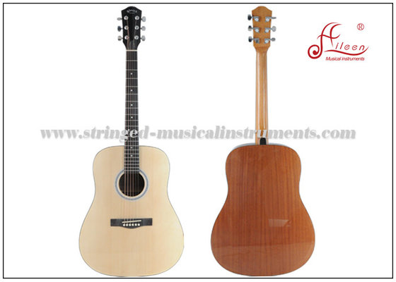 Winzz 41'' Spruce Plywood Sapeli Rosewood Dreadnought Folk Guitar Acoustic