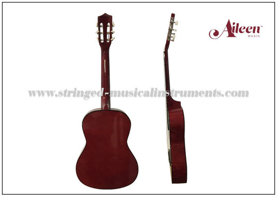 38'' Linden Plywood Top Classical Acoustic Guitar With 4 Band EQ
