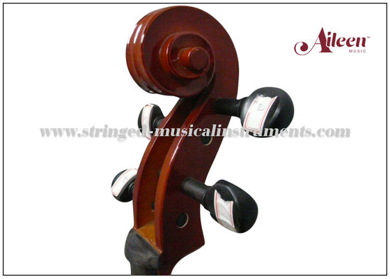 Ebony Fitted All Solidwood Flamed Moderate Musical Instrument Cello with flame Cello