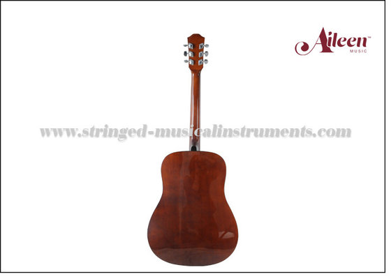 41&quot; Chrome plated Dreadnought Fine Fretted String Instruments OEM Acoustic Guitar ( AF29 )