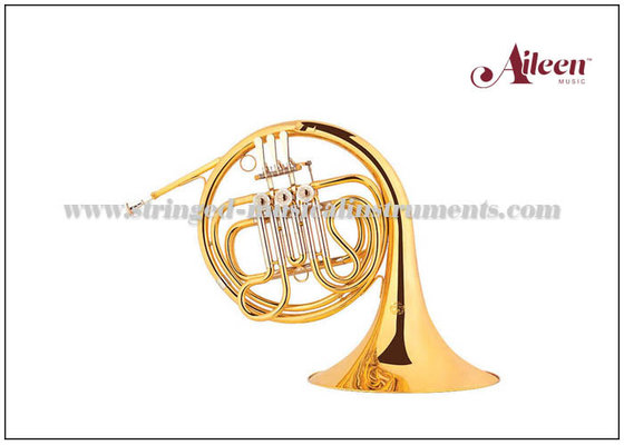Standard 3 Keys Single Yellow Brass Trumpet Musical Instrument BV Certification