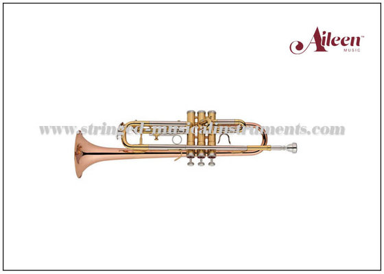 Bb Upgrade Nickel Silver Brass Musical Instruments Student Trumpet With Premium Case