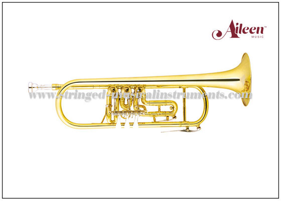 Standard Rotary Valve Brass Musical Instruments Brass Alto Trombone Brass Lacquered