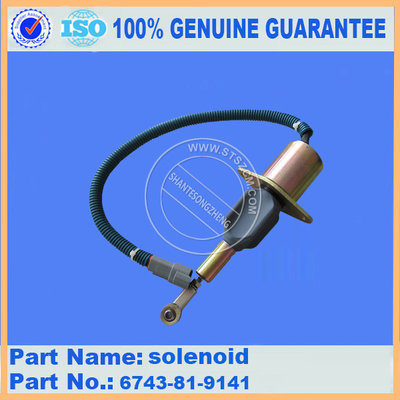 komatsu excavator PC300-7 solenoid valve 6743-81-9141