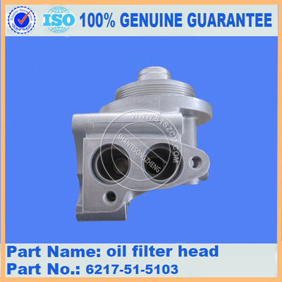 PC450-8 oil filter head 6217-51-5103 komatsu spare parts